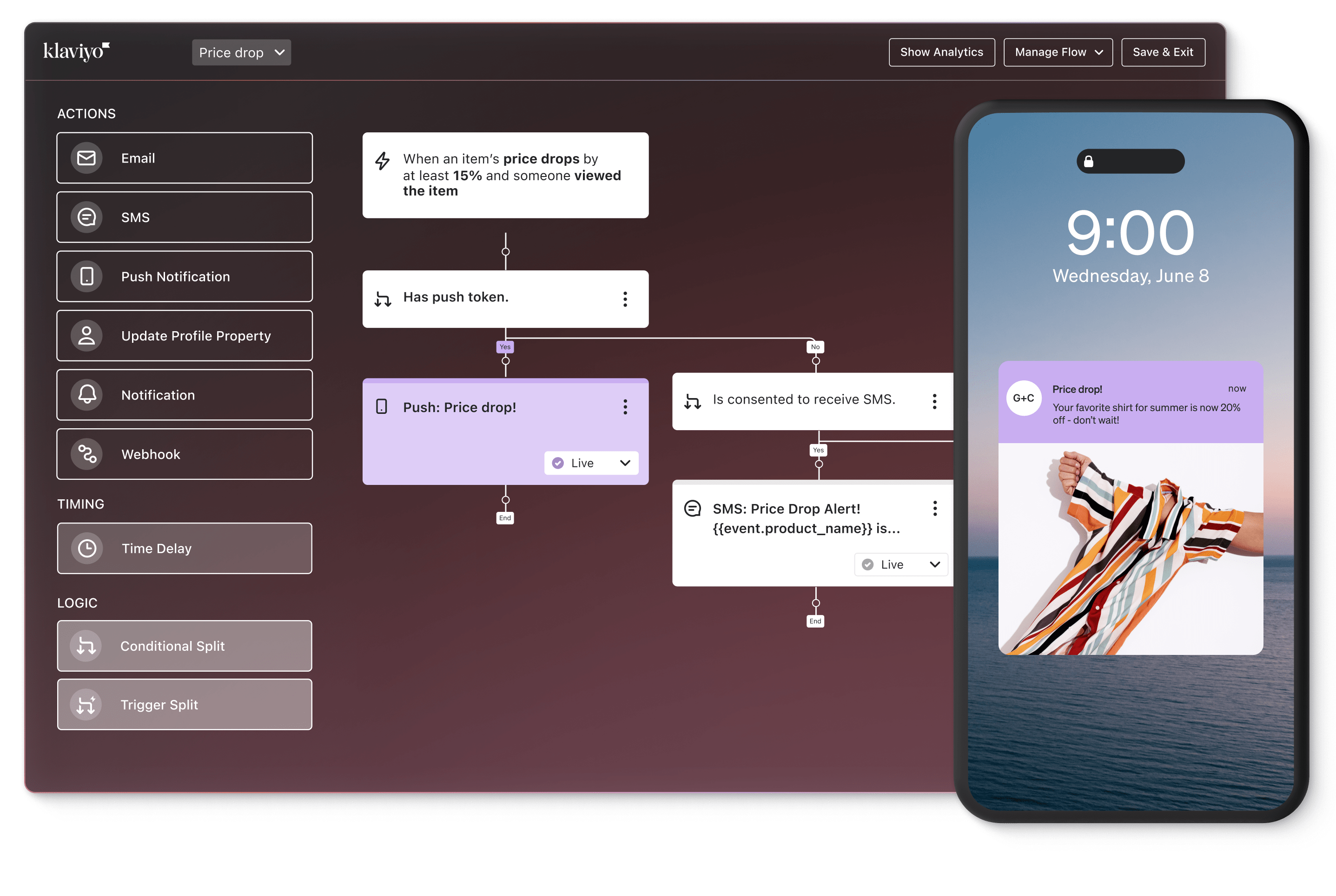 Mobile Push Notifications for Marketing Engagement - Klaviyo