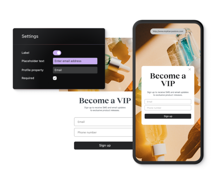 Lead Gen Forms: Custom Web Form Builder - Klaviyo