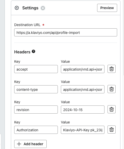 Solution Recipe 10: Use webhooks in Flows to send additional event and profile data into Klaviyo ...