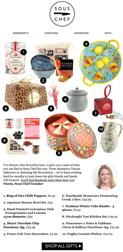 Holiday email marketing strategy: 7 expert tips + examples