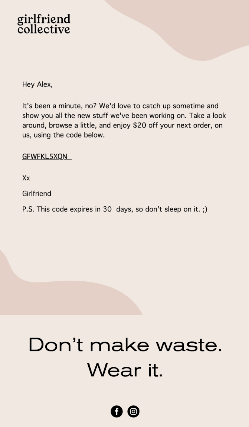 5 Win-back email examples + best practices to implement