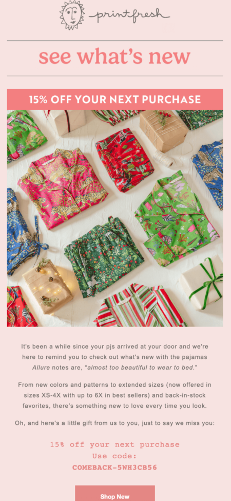 5 Win-back email examples + best practices to implement