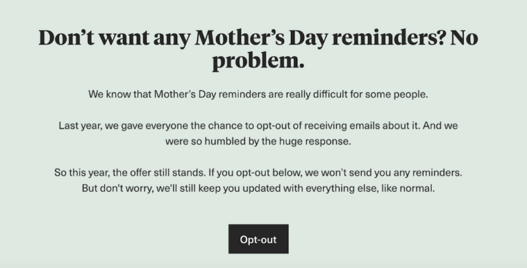 19 Unique Mother’s Day Email Template Examples | Klaviyo Blog