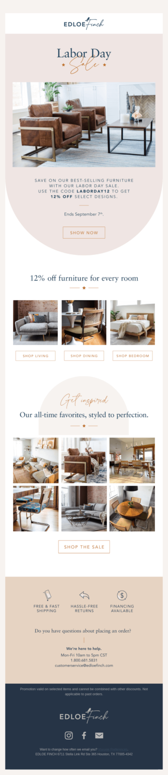 Labor Day Email Examples & Marketing Ideas (2022) | Klaviyo Blog