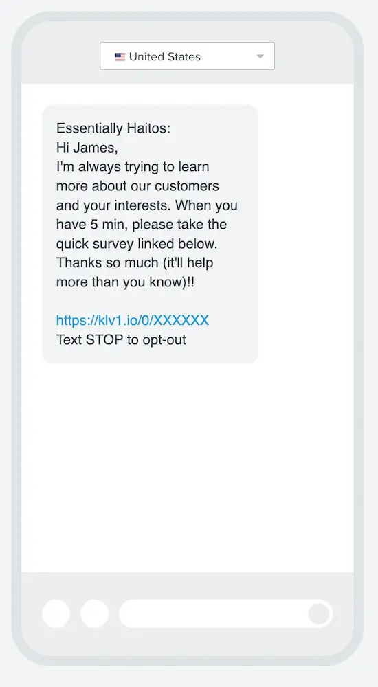 11 SMS Marketing Examples & What Makes Them Great - Klaviyo