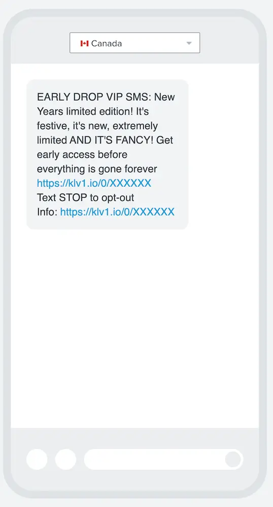 11 SMS Marketing Examples & What Makes Them Great - Klaviyo