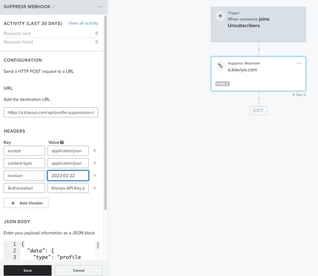 Use Klaviyo Flow Webhooks to Automate Suppressions Using Segments and Klaviyo’s APIs - Klaviyo
