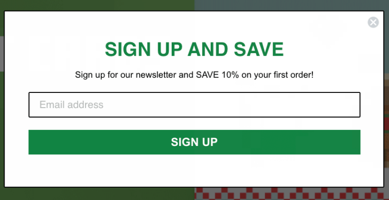 13 email sign up form tips that work [+examples] - Klaviyo