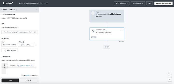 Use Klaviyo Flow Webhooks to Automate Suppressions Using Segments and Klaviyo’s APIs - Klaviyo