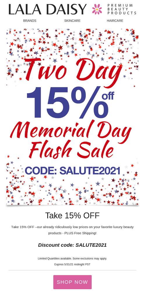 5 Memorial Day Email Campaign & Content Strategies - Klaviyo