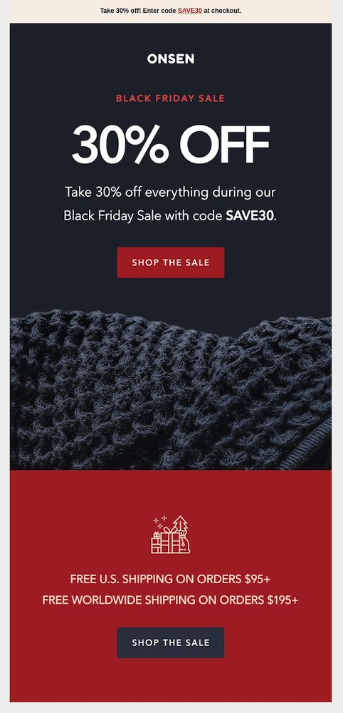 11 Black Friday Cyber Monday Email Examples 2025 - Klaviyo